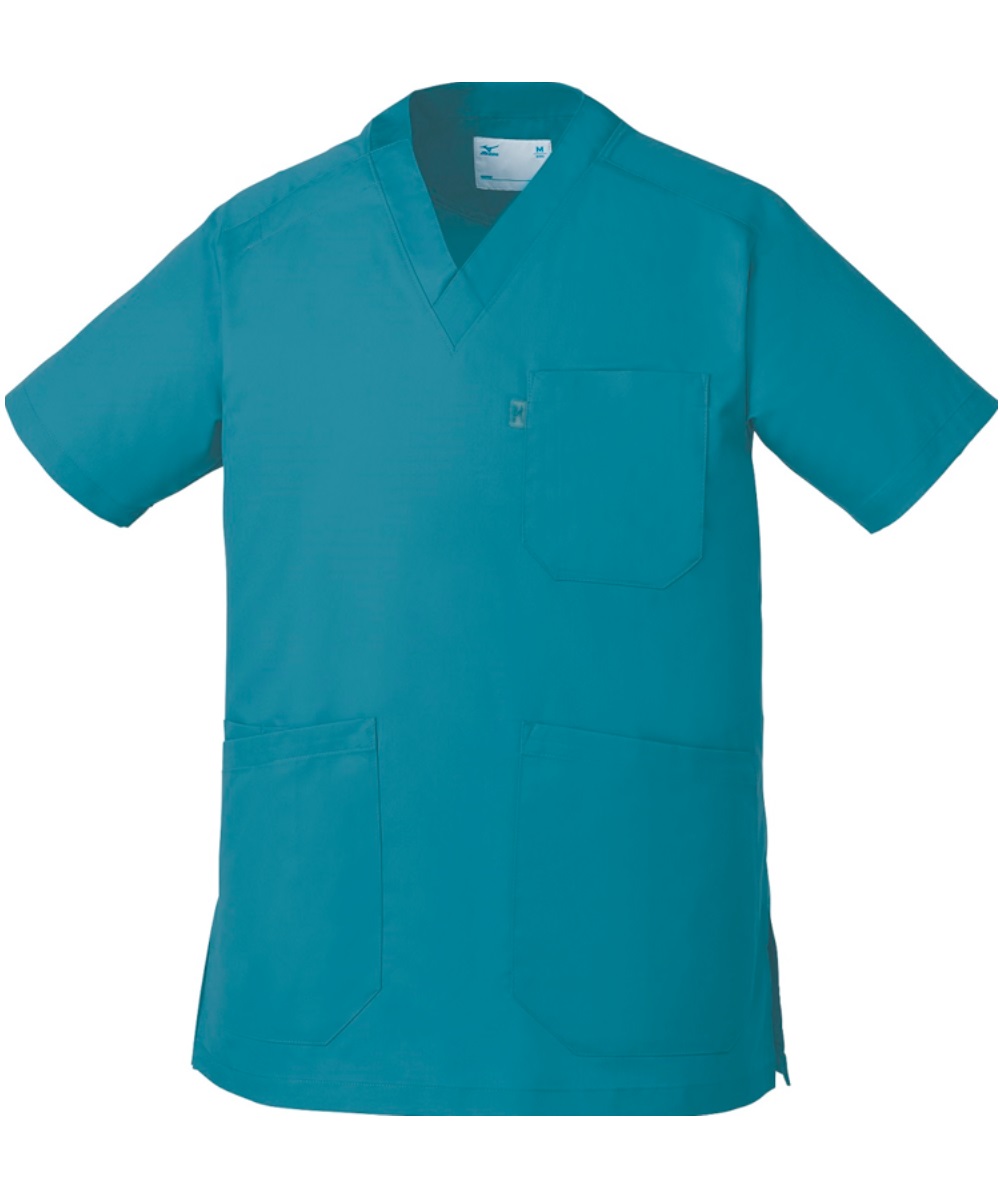 MZ0120-C-69 ストレッチスクラブ（兼用） ターコイズ | 医療用白衣・スクラブの通販 | 【公式】埼玉ユニホームオンラインショップ